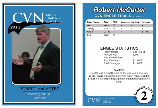 Engle Trading Card Tuesday: Robert McCarter