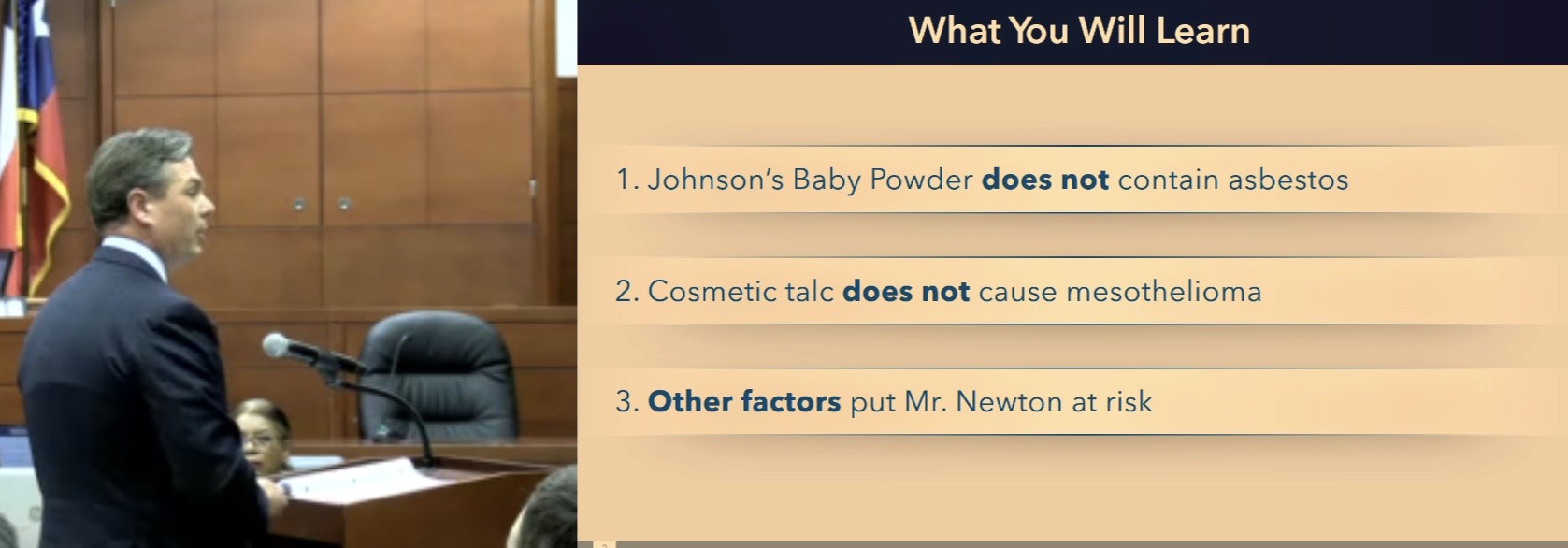 Dallas Jury Hears Openings In Latest J&J Cosmetic Talc Trial, Watch ...
