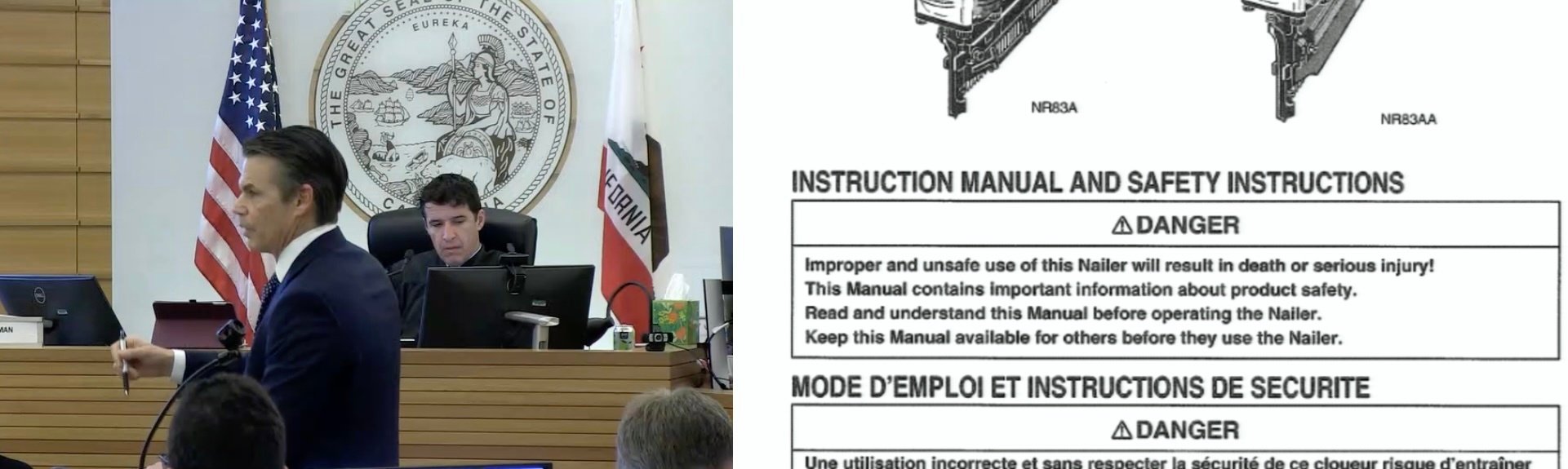 Injured Worker’s $40M Trial Over Allegedly Defective Nail Gun Begins ...