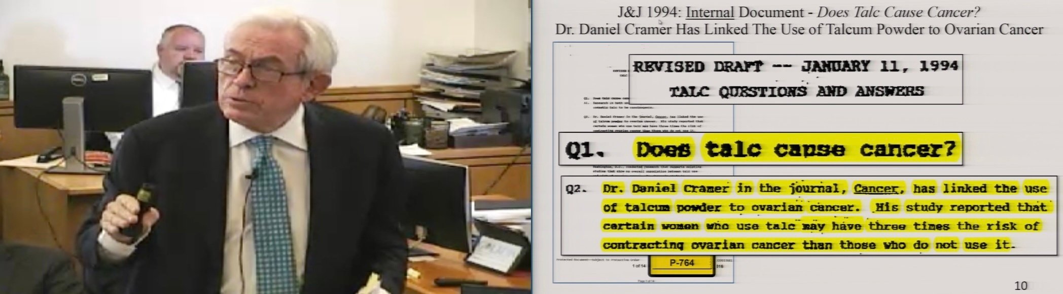 J&J Faces Bellwether Ovarian Talc Powder Trial in CA: Watch Gavel-to ...